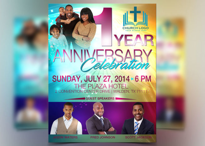 Anniversary Flyer Templates Archives - FlyerThemes